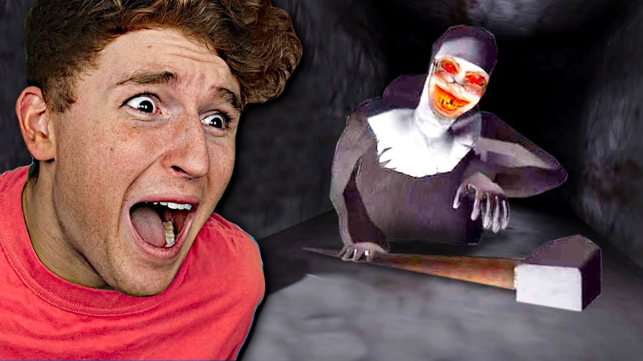 Don't Try This SCARY NUN GAME At Night.. (WTF) - YouTube