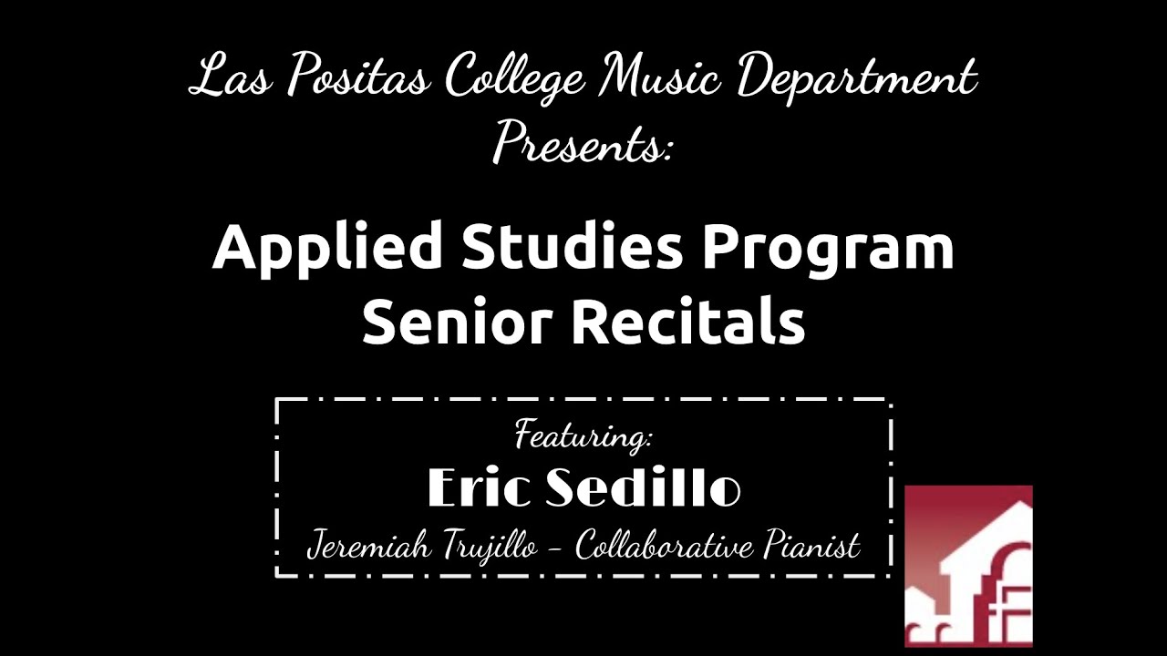 Eric Sedillo - Senior Recital - YouTube