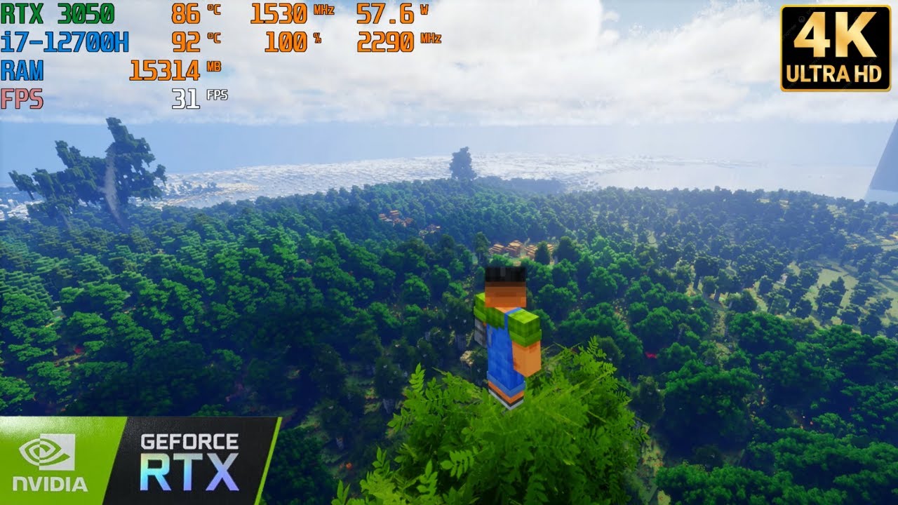 Using Full Potential of My RTX 3050 With These Incredible Minecraft ...