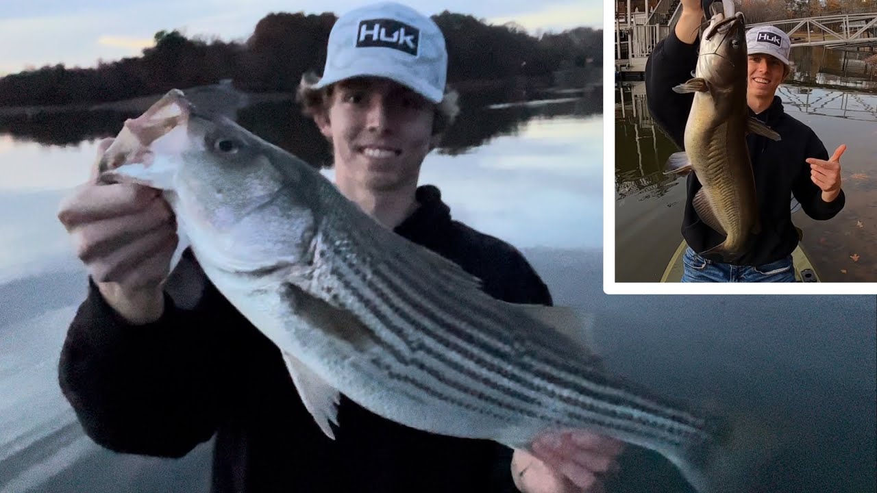 Kayak Fishing Lake Lanier for the First Time!! (massive lake = massive ...