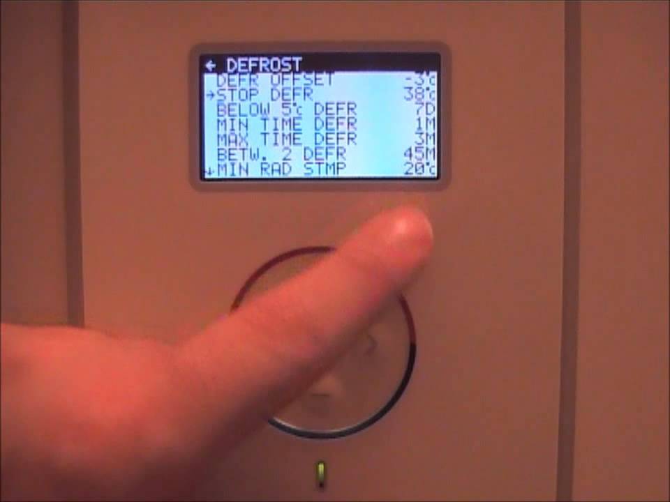 Adjust Defrost Settings - YouTube