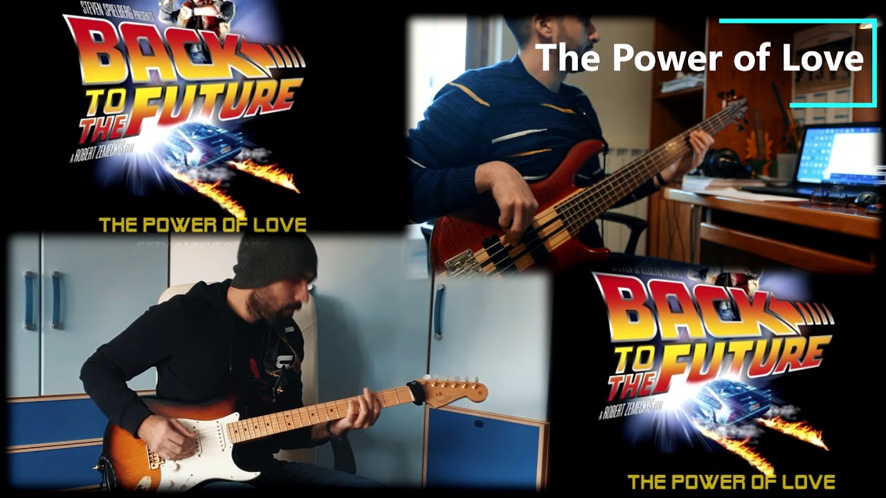 The Power of Love - Huey Lewis | One Minute Bass&Guitar Cover w/Tito ...