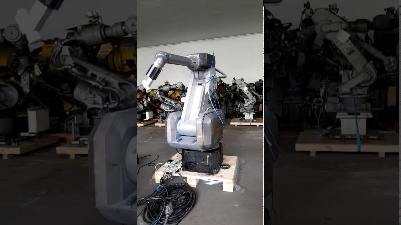Robot per verniciatura FANUC P155 Fanuc, Rj3iB Paint controller in ...