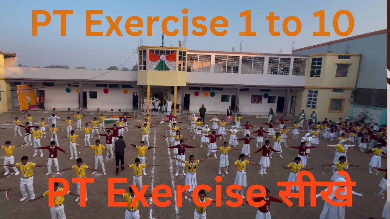 Mass PT exercise | PT exercise 1 to 10 | PT exercise for students | PT exercise for weight loss ...