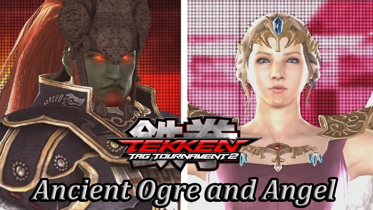 Tekken Tag Tournament 2 (Wii U) | Arcade mode as Ancient Ogre and Angel ...