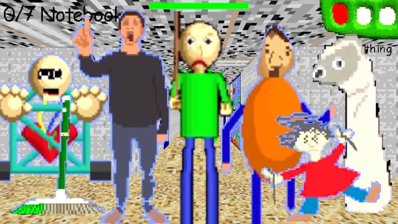 Baldi Basics Level Up Edition - YouTube
