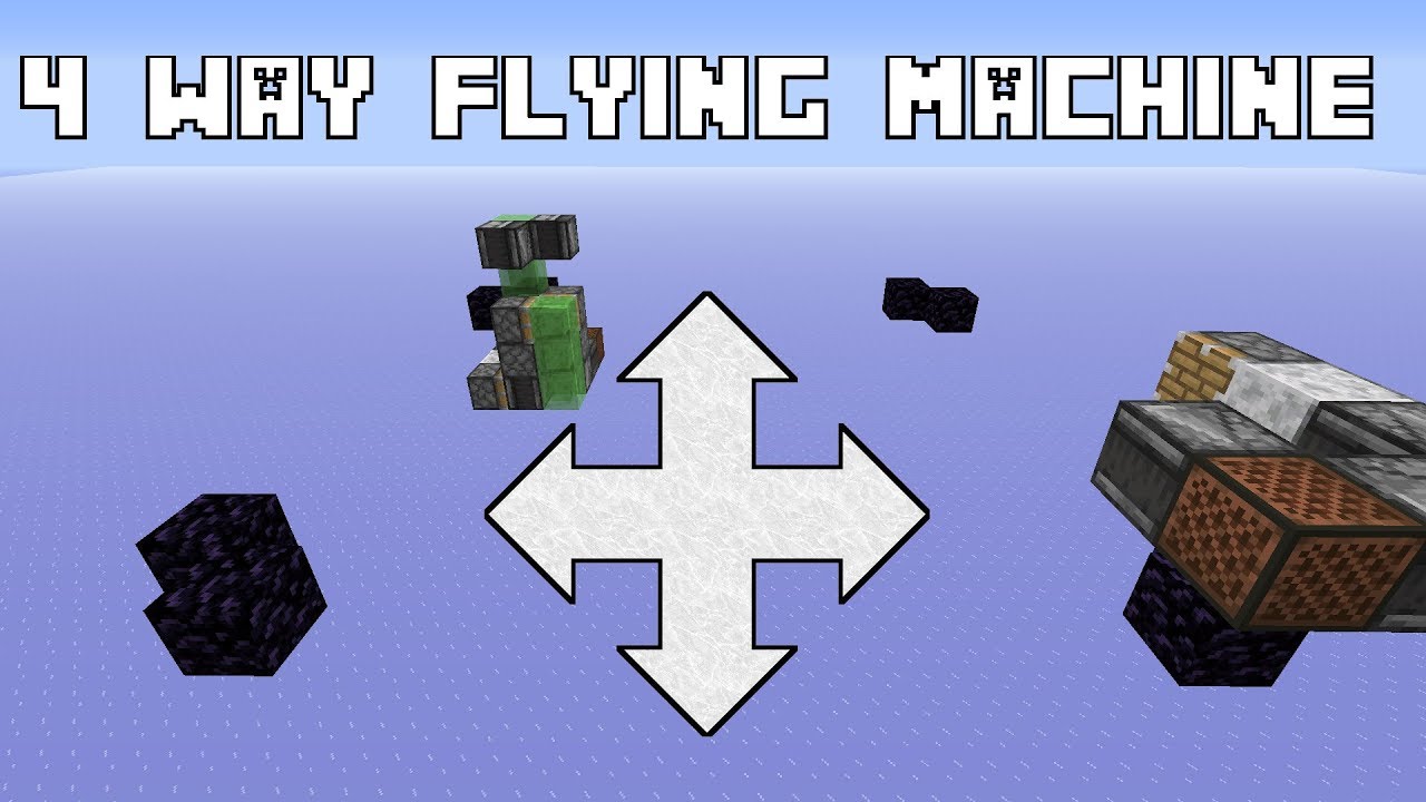 Compact 4 Way Flying Machine - YouTube