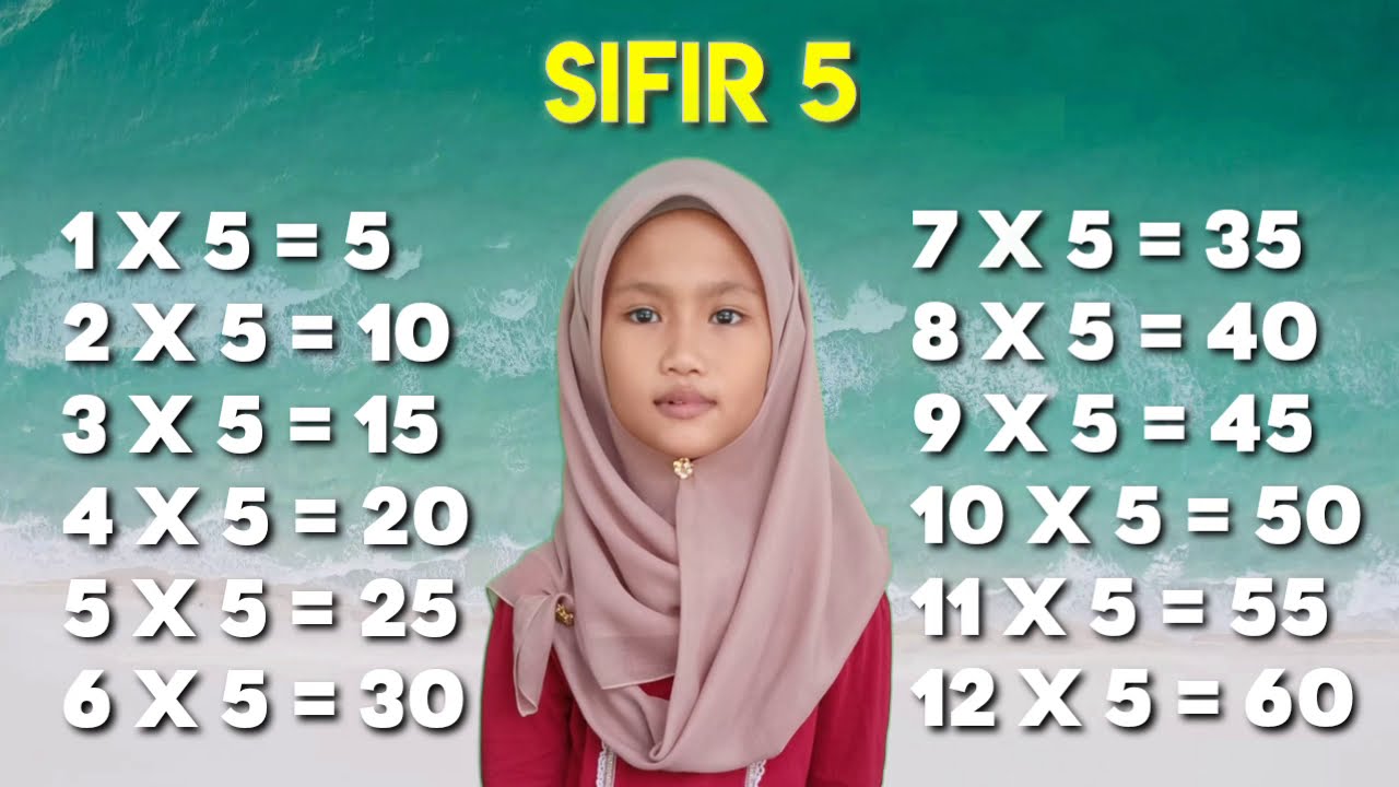 Mari belajar Sifir 5 - YouTube