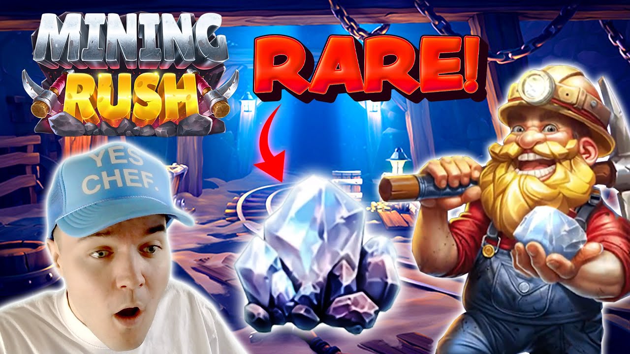 I HIT A *RARE* DIAMOND on the *NEW* MINING RUSH SLOT!!! (Bonus Buys ...