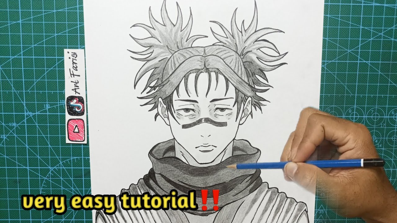How to draw Choso from Jujutsu Kaisen S2 | step by step - YouTube