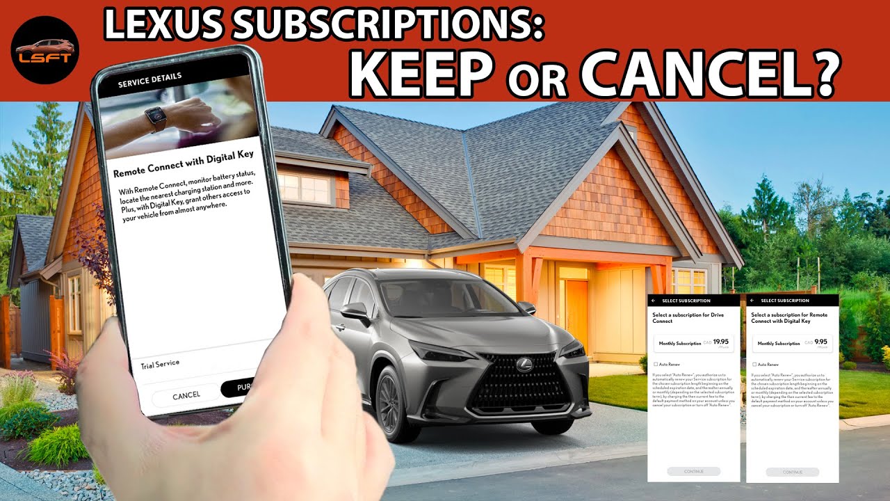 Lexus Subscriptions: Keep or Cancel? - YouTube