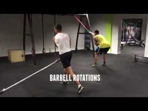 5 the best exercises with angled barbell - YouTube
