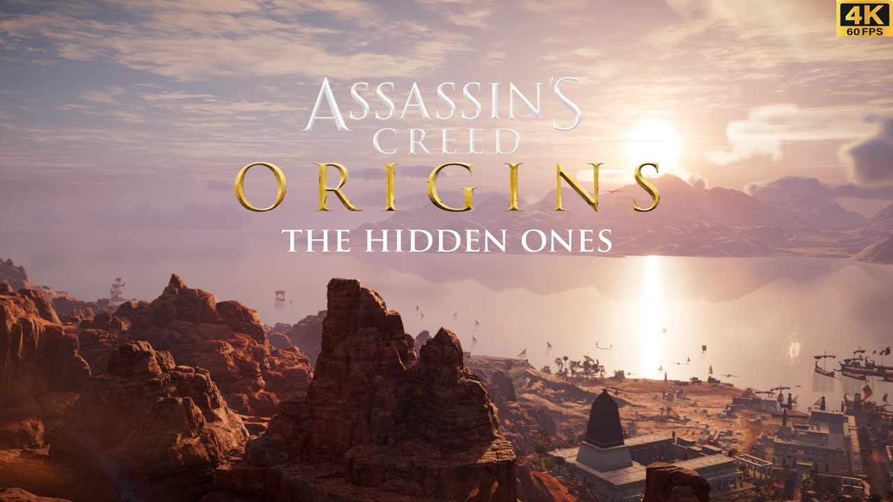 ASSASSIN'S CREED: ORIGINS - THE HIDDEN ONES DLC [4K][60FPS] - YouTube