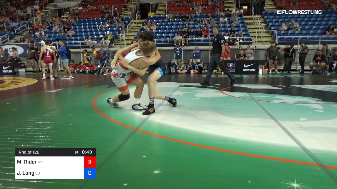 138 Lbs Rnd Of 128 Malachi Rider Kentucky Vs Jace Long Colorado - YouTube