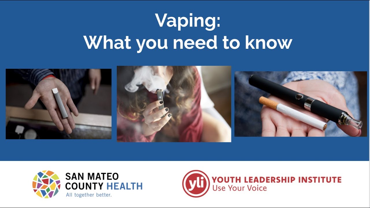 Vaping: What you need to know - YouTube