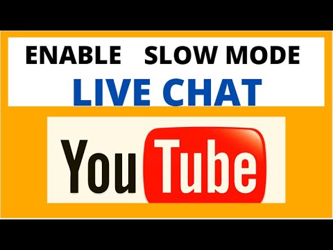 HOW TO SLOW CHAT DURING LIVE-STREAMING - YouTube