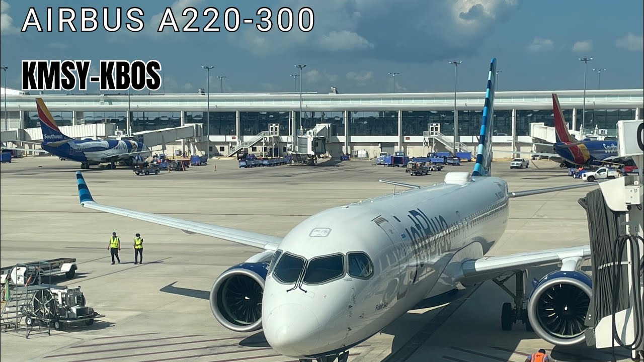 New Orleans (MSY) to Boston (BOS) | JetBlue Airways | JBU400 | N3023J ...