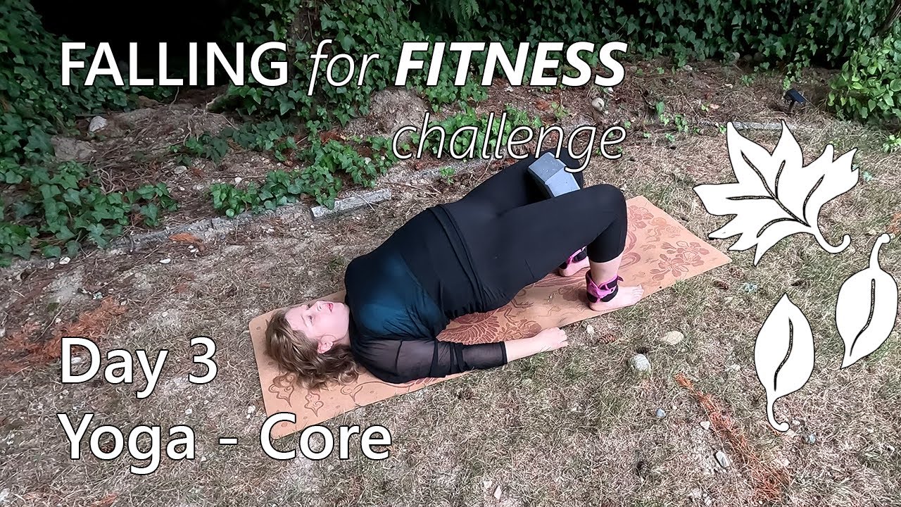 Yoga - Core | Falling for Fitness Challenge Day 3 out of 7 - YouTube