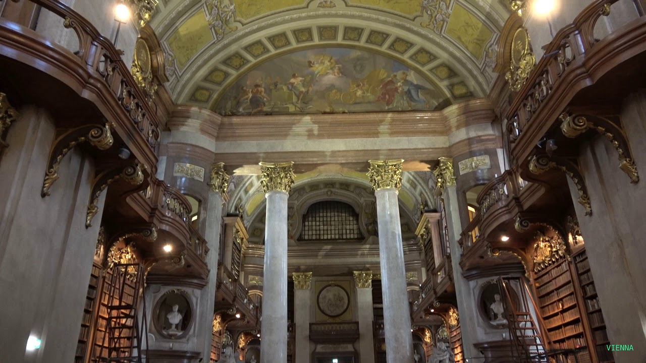 AUSTRIAN NATIONAL LIBRARY, VIENNA IN 4K - YouTube