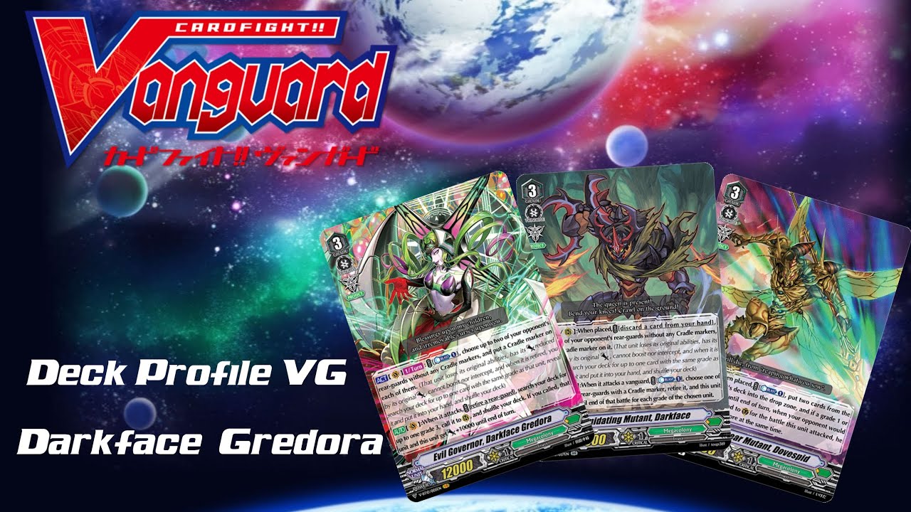 Deck Profile แวนการ์ด V เมก้าโคโลนี่ Darkface Gredora - YouTube