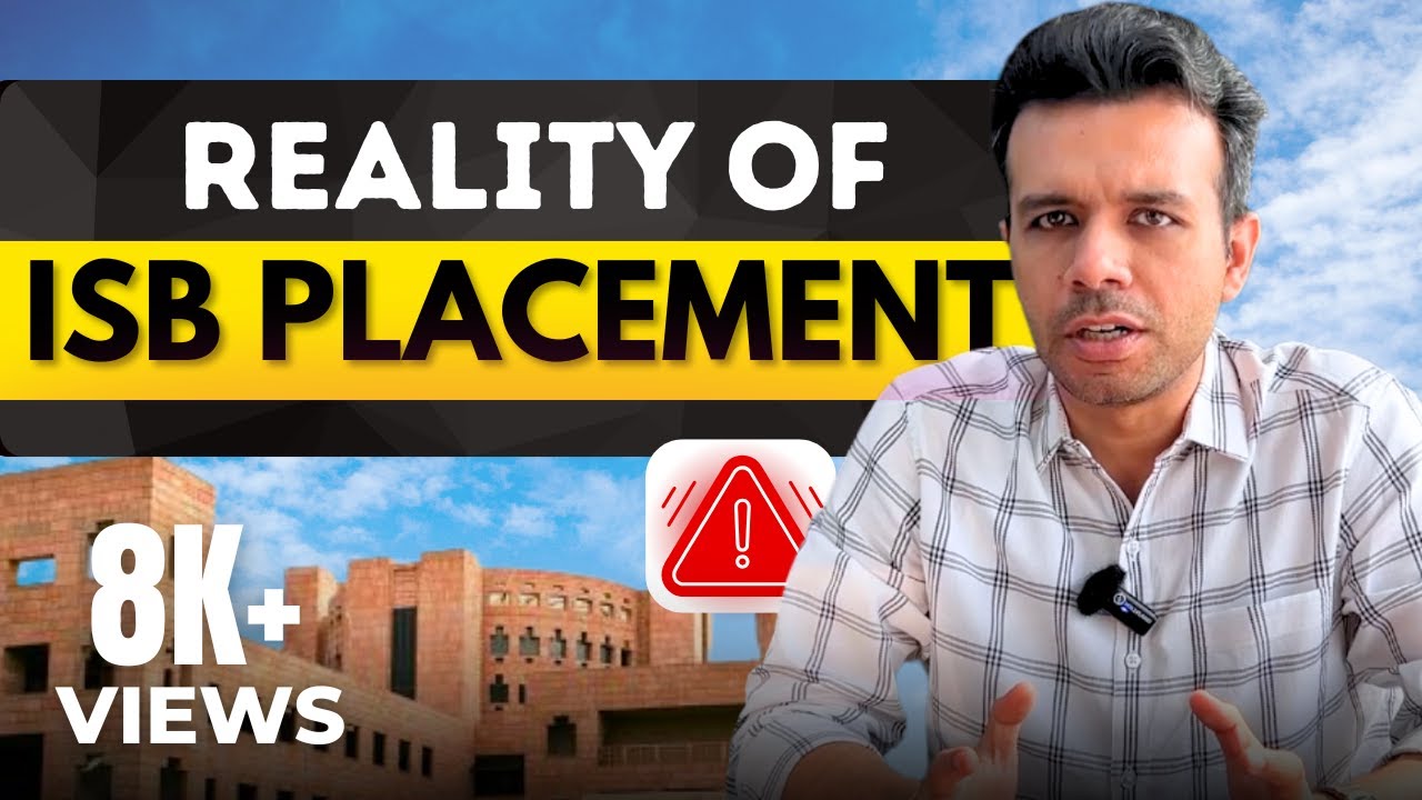 ISB Placement EXPOSED: Real Numbers vs Marketing Hype | MBA Truth - YouTube