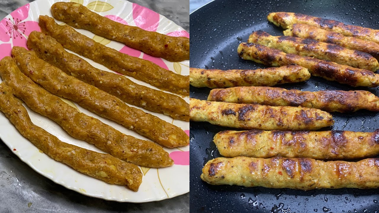 Reshmi Seekh Kabab Recipe چکن ریشمی سیخ کباب بنانے کا طریقہ Homemade Seekh Kabab Recipe