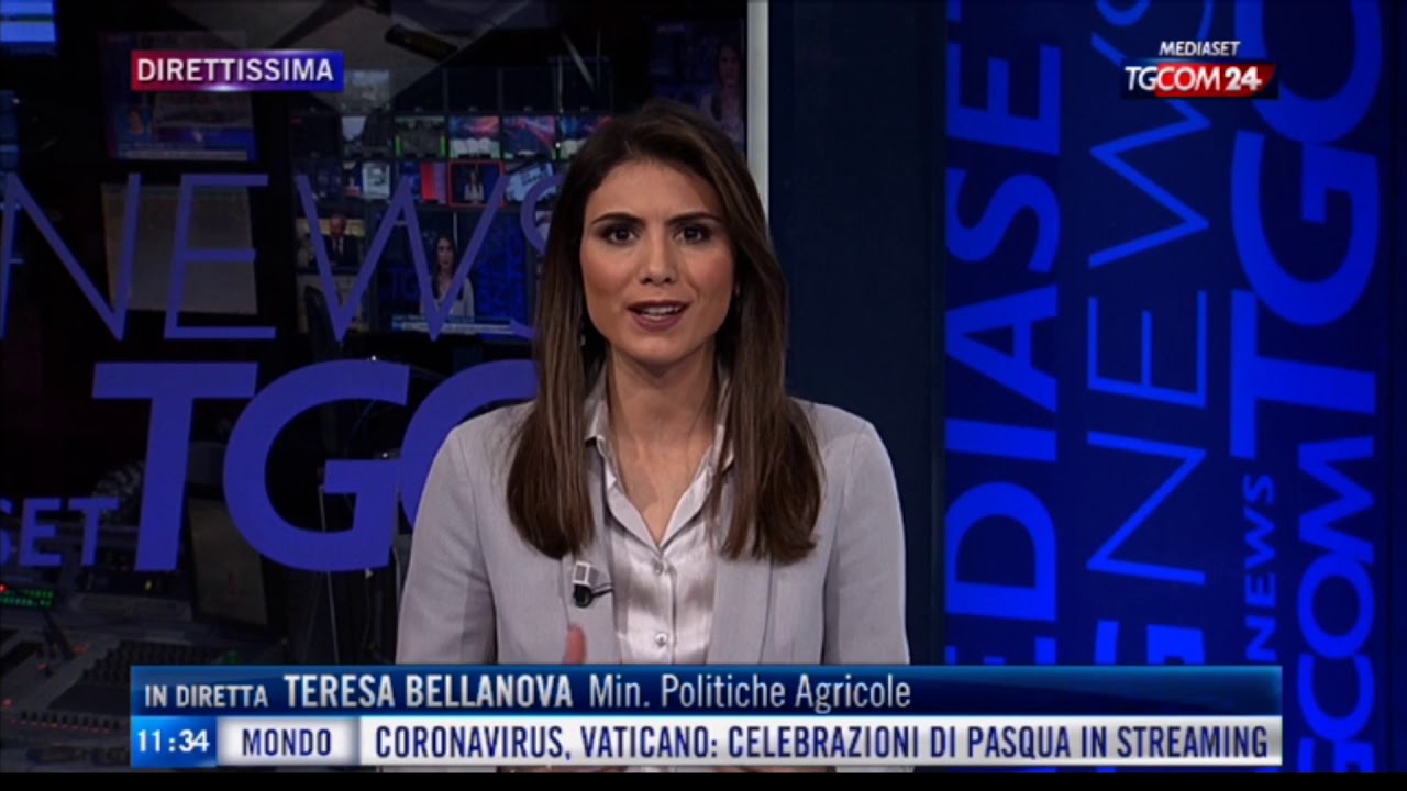 Intervista a TGCOM24 - 15 Marzo 2020 - YouTube