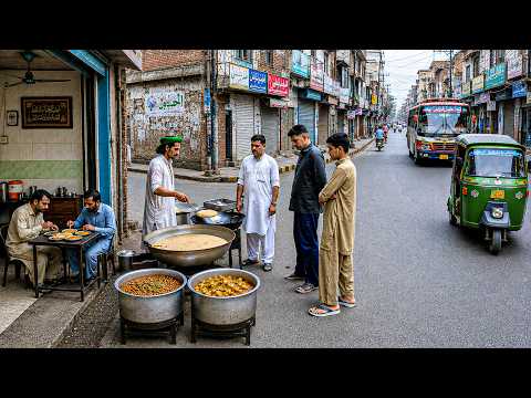 TRADITIONAL DESI BREAKFAST | PAKISTANI STREET FOOD COMPILATION | AMAZING LOCAL FOOD