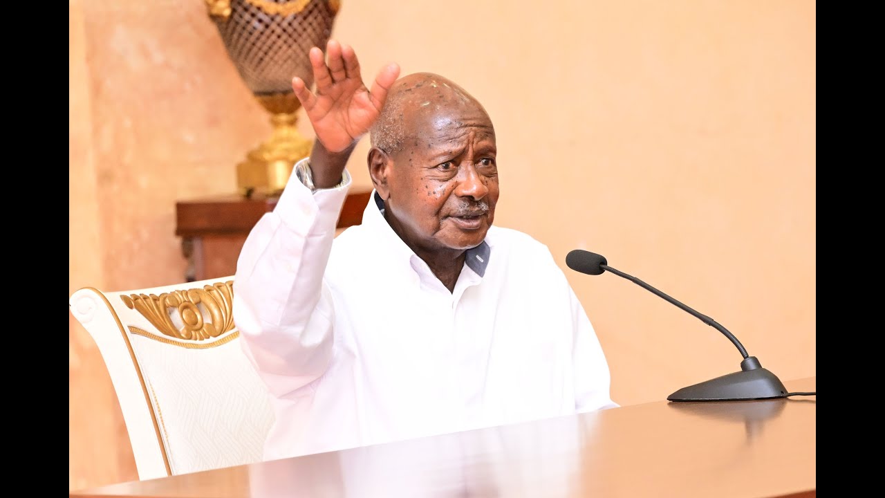PRESIDENT MUSEVENI MEETS FAMILIES OF LATE CHARLES OKELLO ENGOLA AND ...