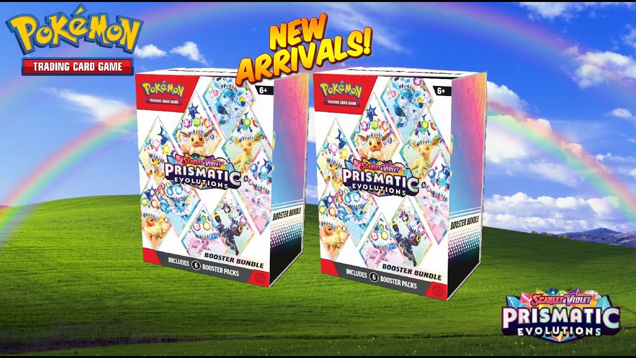 WE FOUND MORE! Pokemon Prismatic evolutions Booster Bundles - YouTube