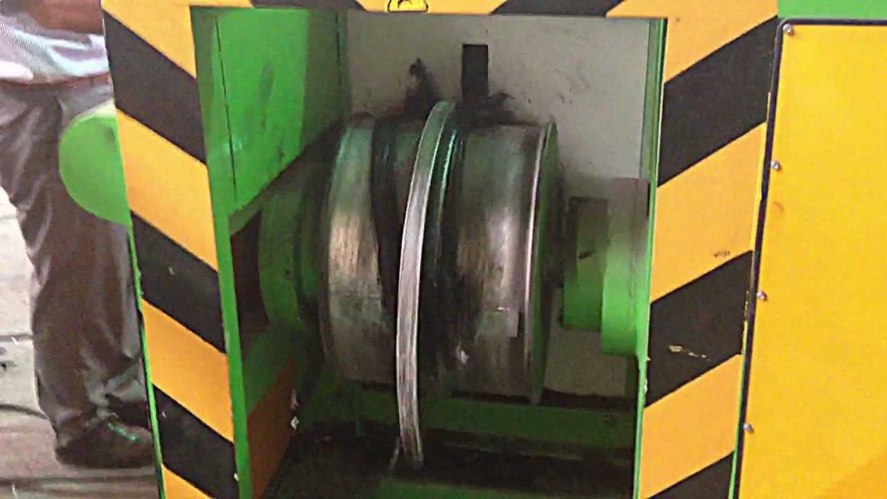 TIRE DEBEADER - YouTube