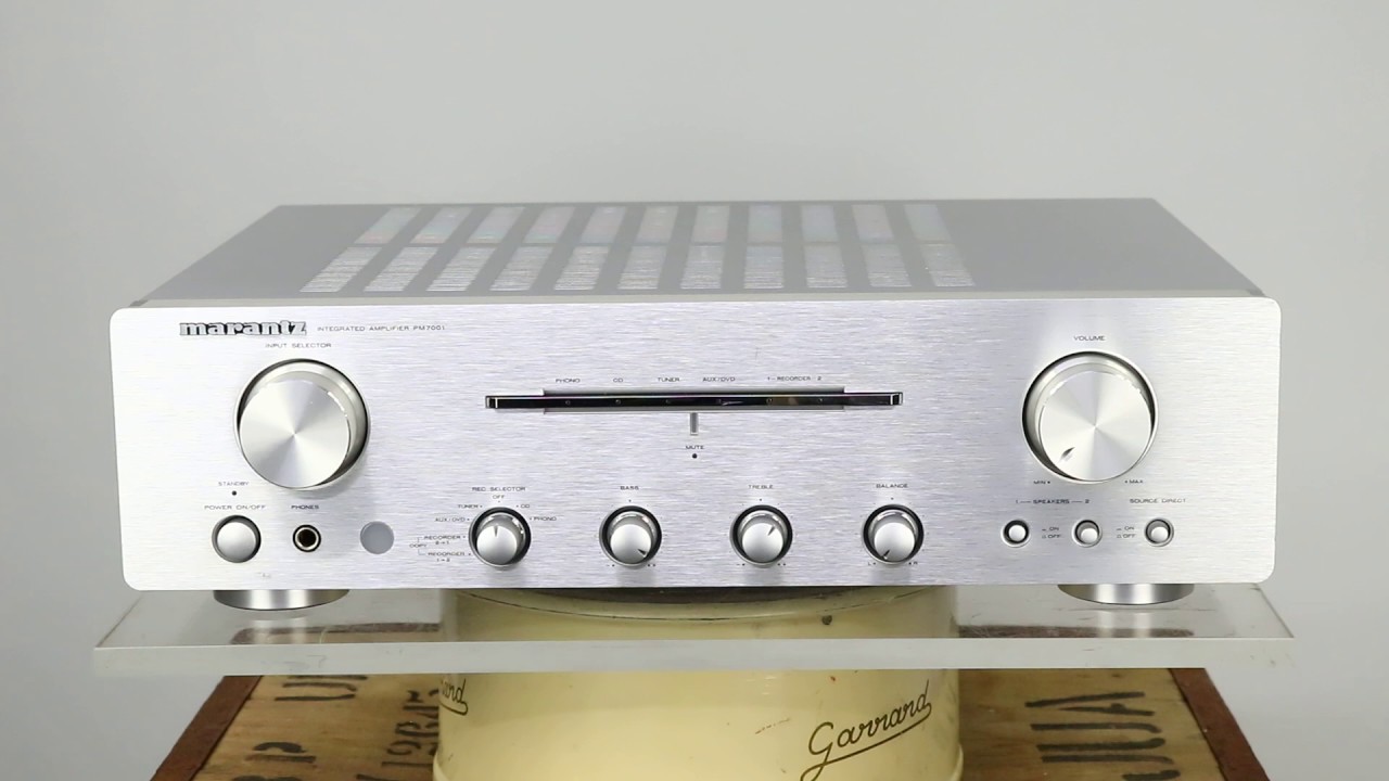 Marantz PM-7001 - YouTube