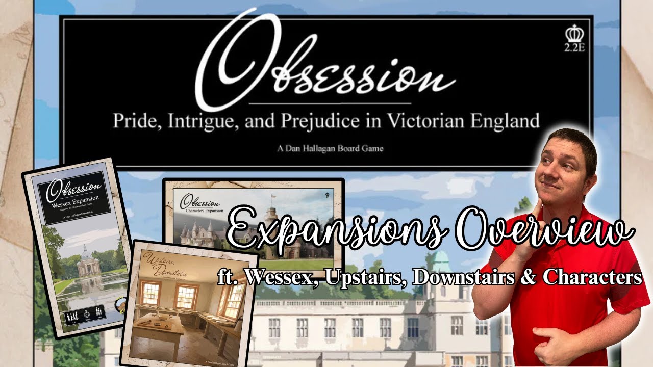 Obsession Board Game Expansion Overview - YouTube