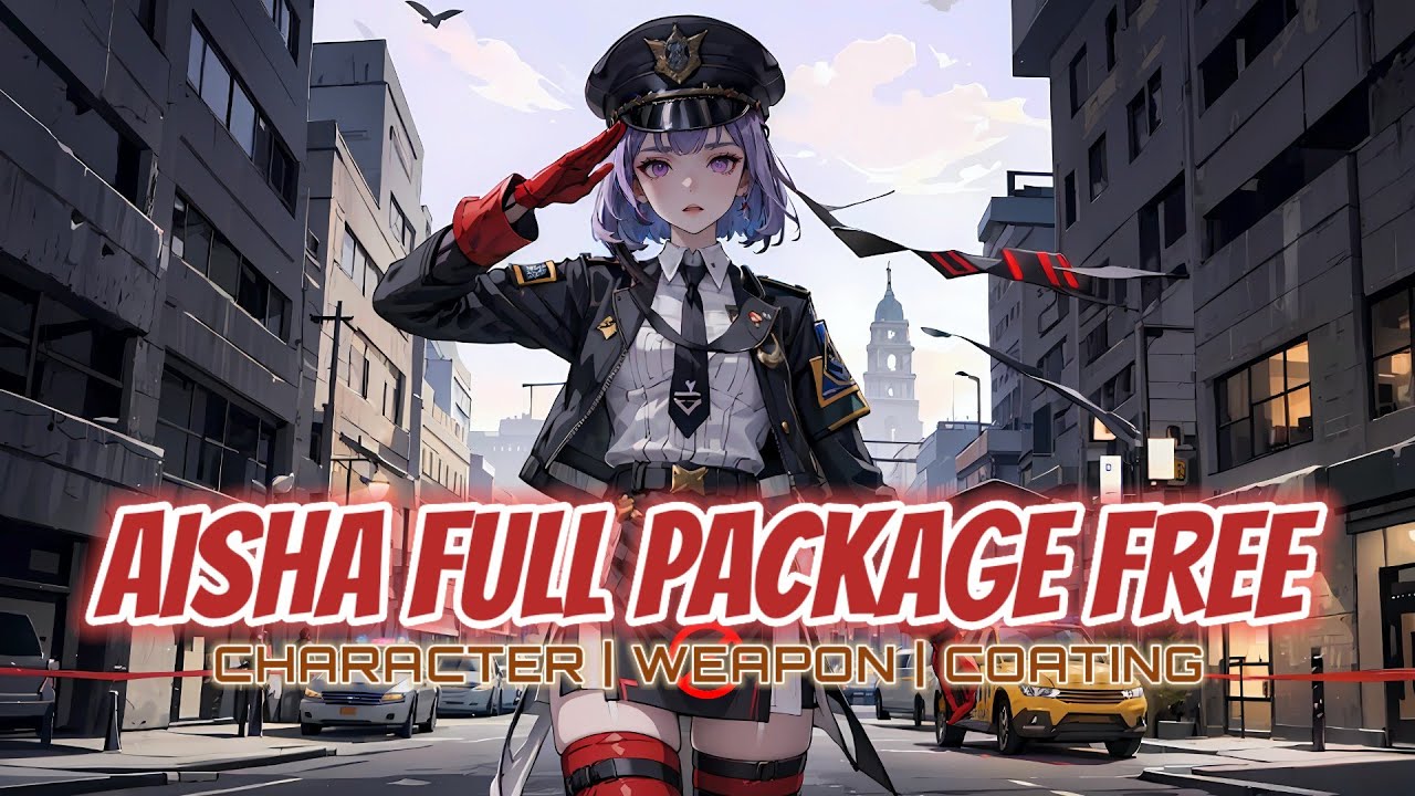 AISHA FULL PACKAGE FREE (CHARA & WEAPON COATING) || PUNISHING GRAY ...