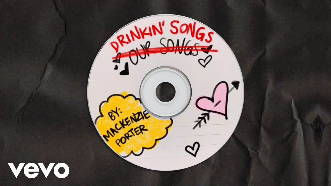 MacKenzie Porter - Drinkin' Songs (Lyric Video) - YouTube