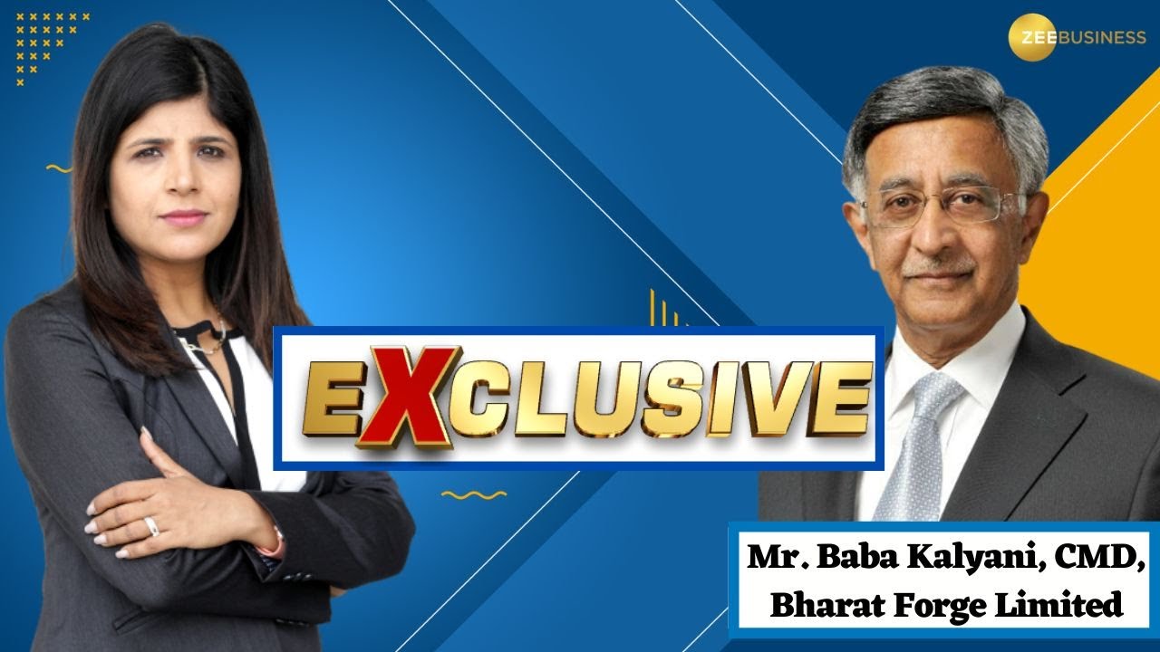 Mr. Baba Kalyani, CMD, Bharat Forge Limited In Talk With Zee Business - YouTube