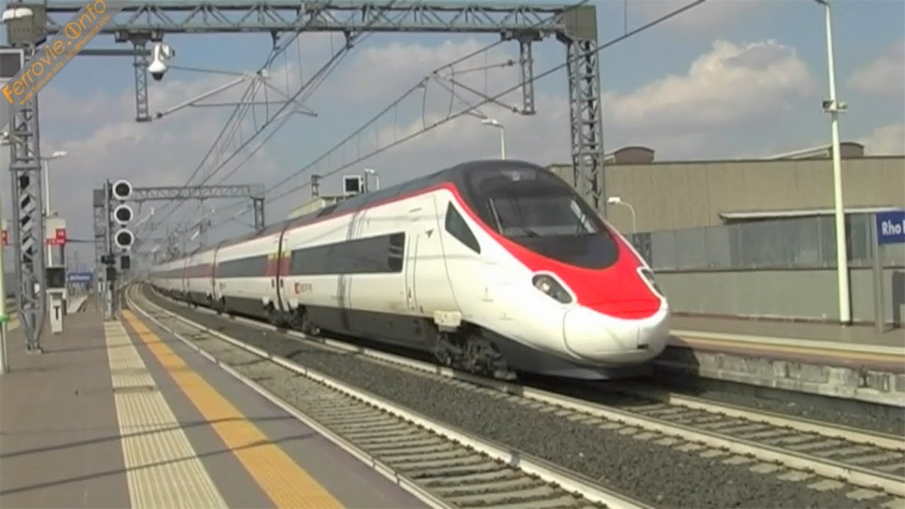 ETR 610 SBB in transito nella stazione di Rho - SBB ETR 610 running in ...