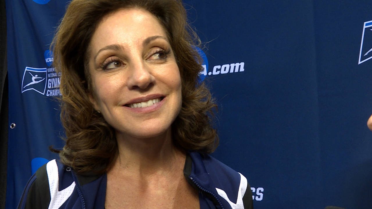 Interview: Valorie Kondos Field After the NCAA Semifinals - YouTube