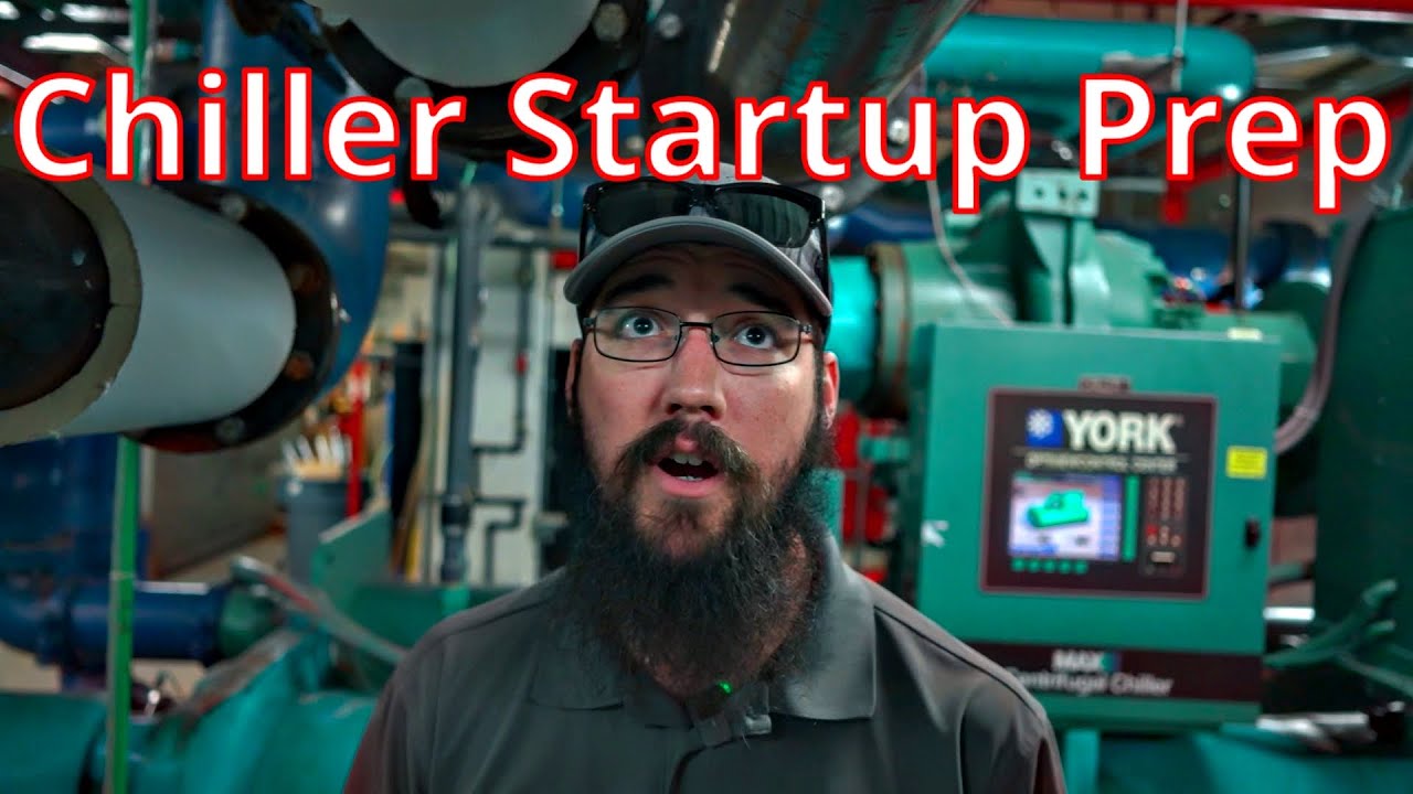 Prepping Chiller for Startup - YouTube