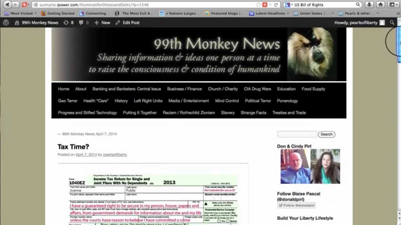 99th Monkey News April 8, 2014 - YouTube
