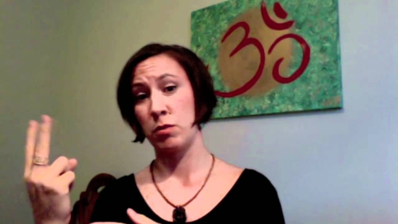 Tapping to Relieve Pain in Sign Language - YouTube