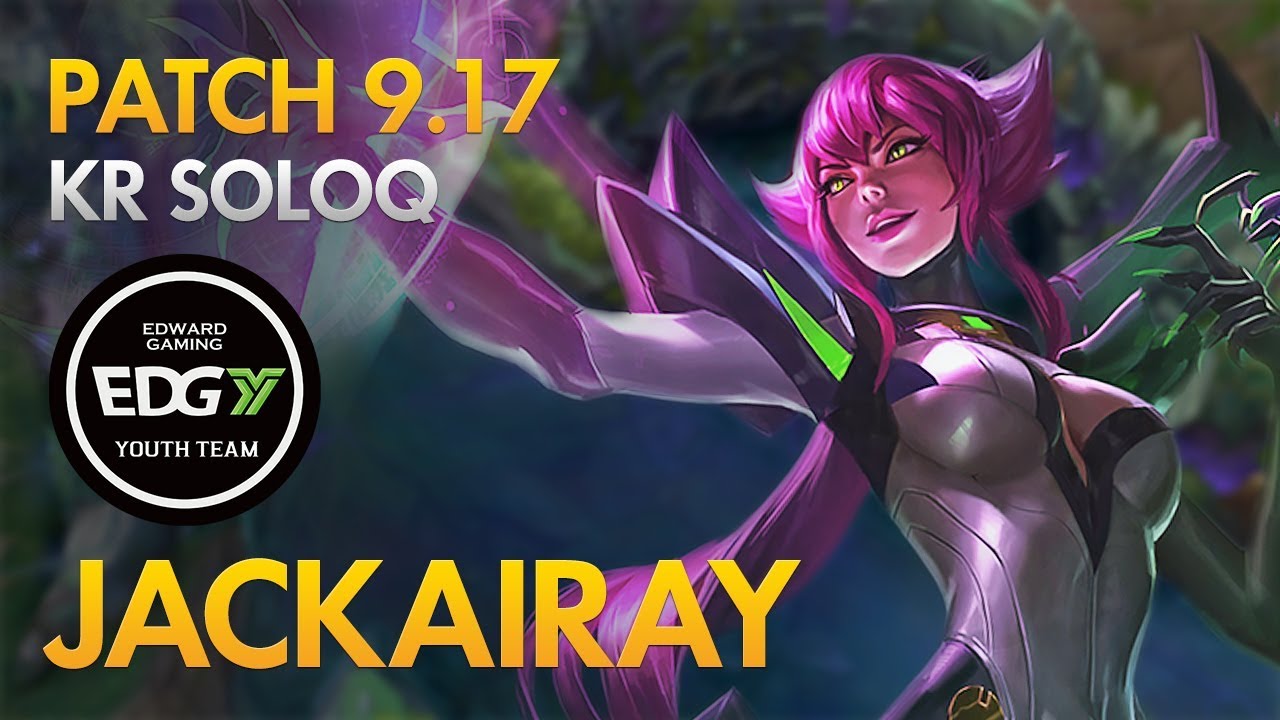 EDG Youth Team Jackairay - Elise Jungle - KDA 21/3/10 - YouTube