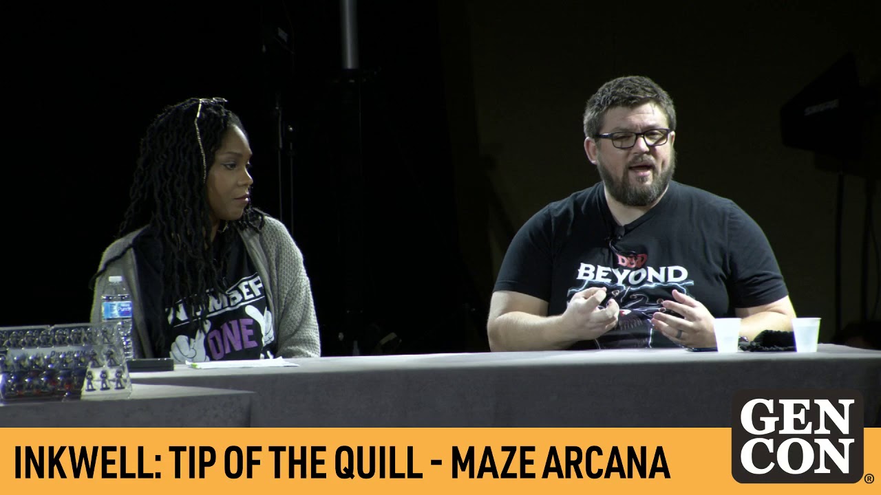 Inkwell: Tip of the Quill with Maze Arcana - Gen Con 2019 - YouTube