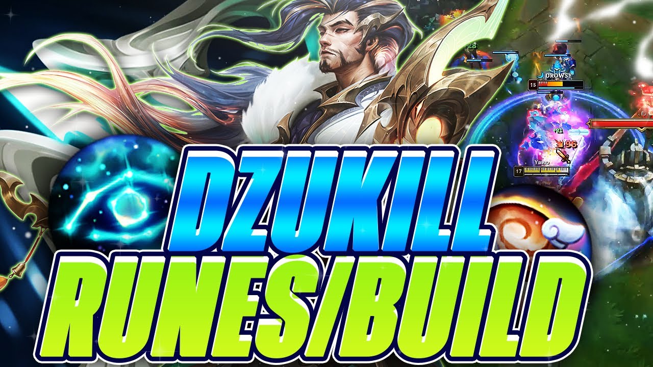 USING DZUKILL'S NEW YASUO RUNE SETUP AND BUILD! - YouTube