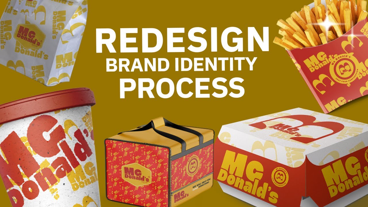 Rebranding McDonald's Brand Identity - YouTube