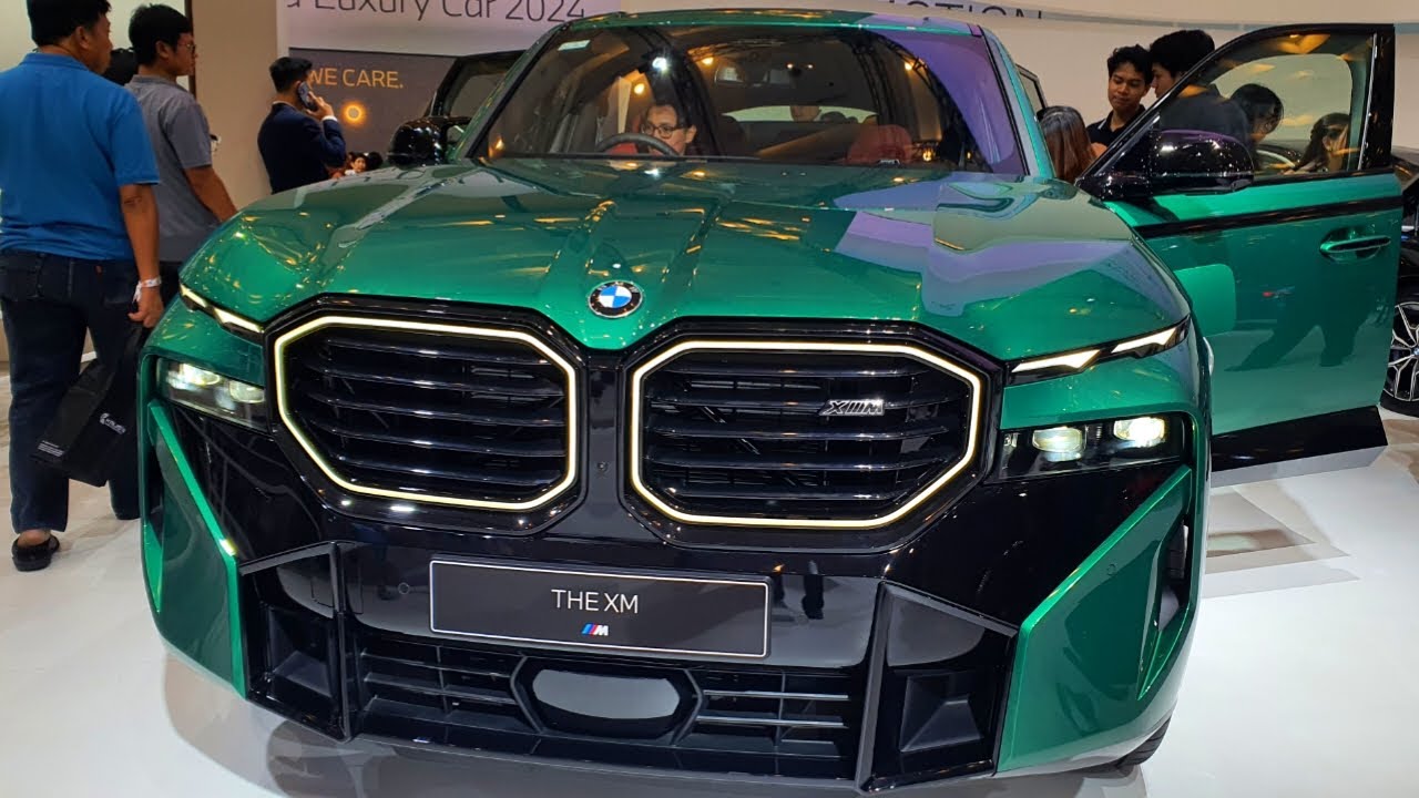 NEW 2024 BMW XM ( Cape York Green metallic) - 653HP Ultimate SUV! - YouTube