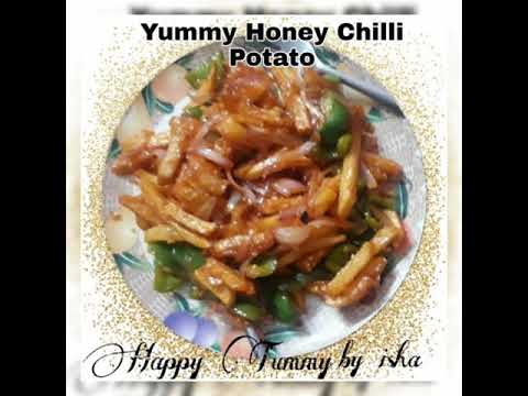 Easy home made | Honey Chilli Pototos | Snack Time Dish | Lockdown Special