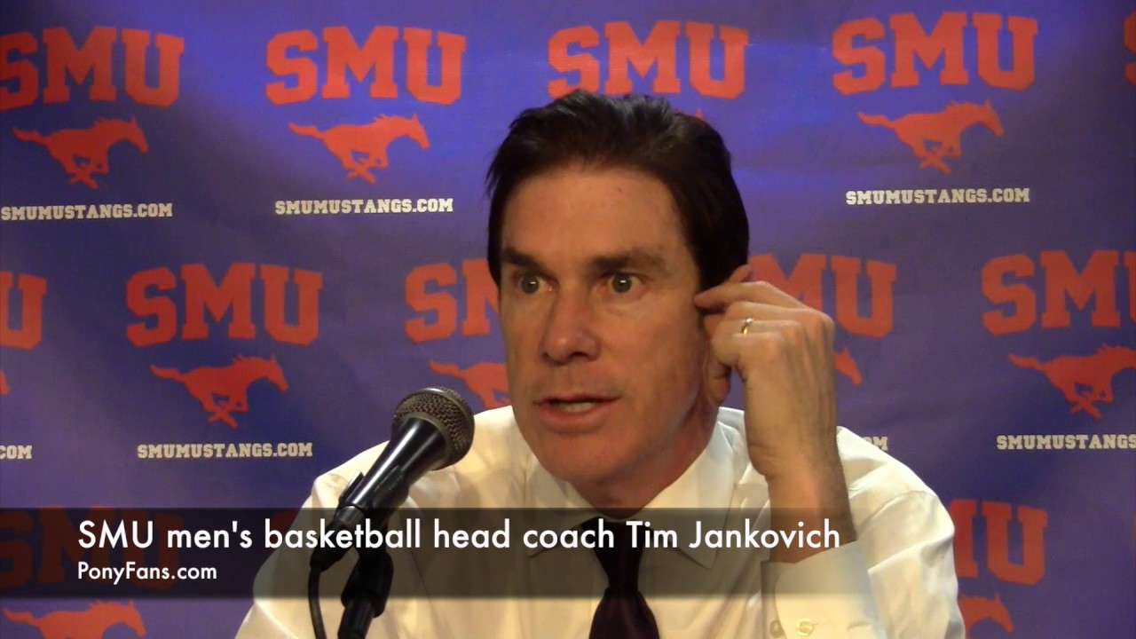 SMU men's basketball head coach Tim Jankovich - YouTube