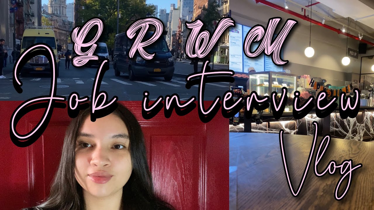 GRWM: Job Interview Vlog - YouTube