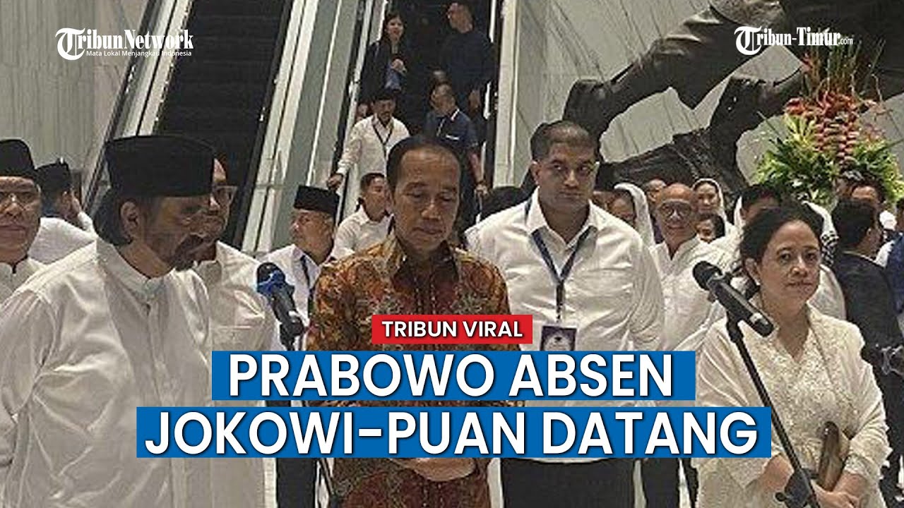 Prabowo Absen di Bukber NasDem karena Rapat, Jokowi dan Puan Hadir ...